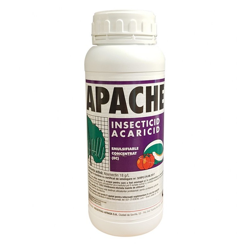 Insecticid acaricid APACHE, Contact, 1 Litru
