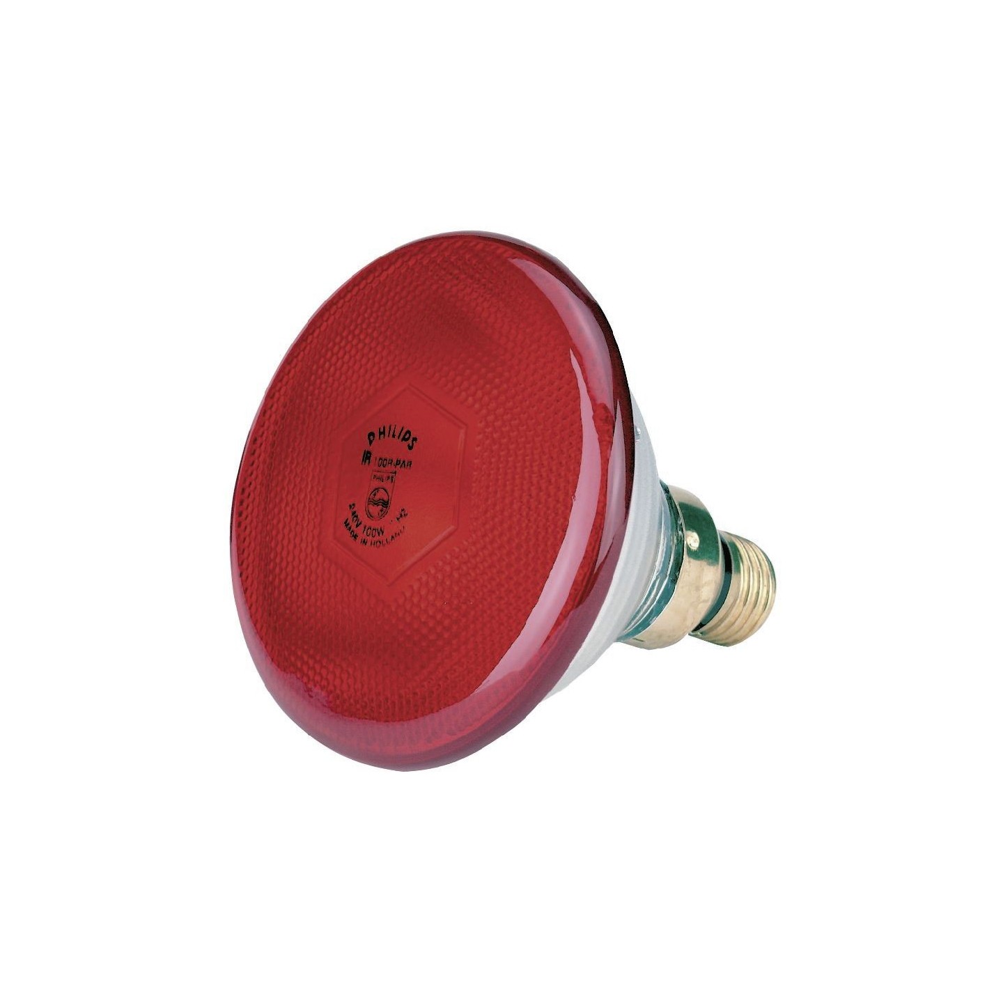 Bec infrarosu economic Philips 100 W - rosu