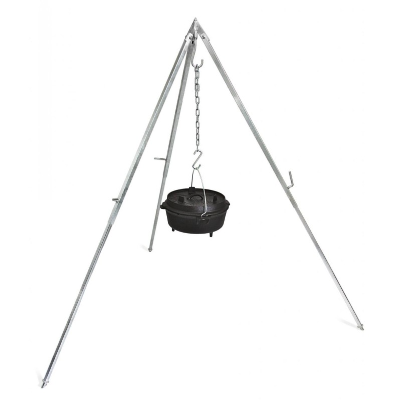 Trepied ceaun Petromax extensibil 98, 144 cm