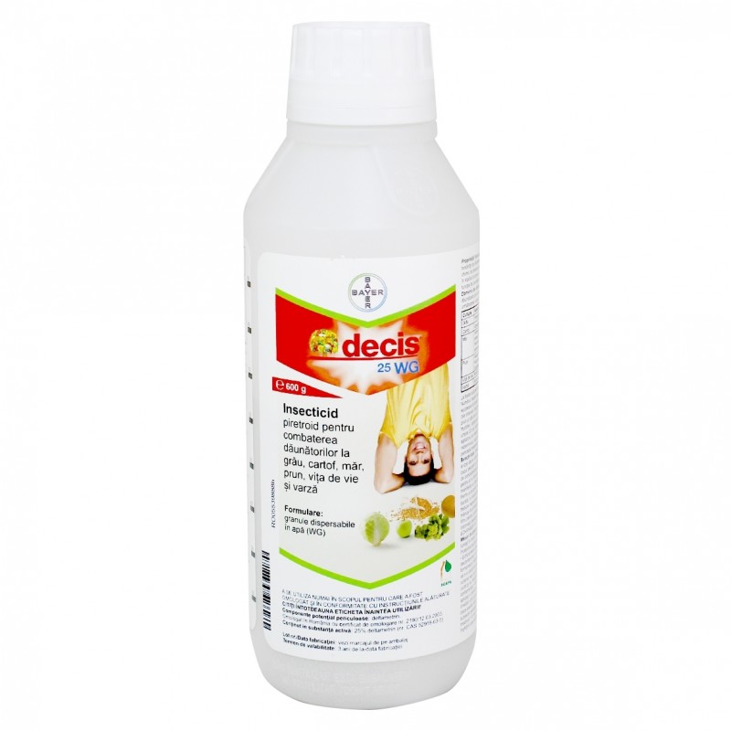 Insecticid DECIS 25 WG, Bayer, Contact, 600 g