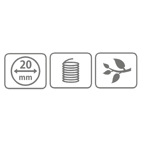 Cutit inel din aluminiu 20 mm, Gielle