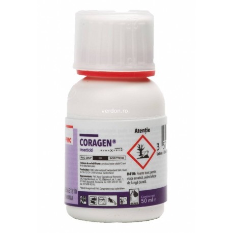 Insecticid CORAGEN, FMC, Contact, 50 ml, Vezi Discounturi!