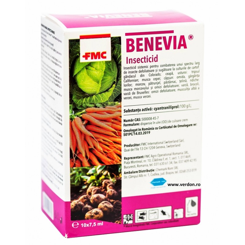 Insecticid BENEVIA , ORIGINAL FMC, Sistemic, 7,5 ml