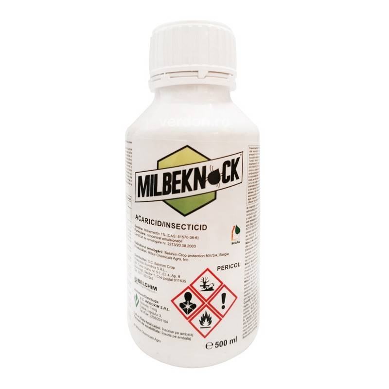 Insecticid acaricid MILBEKNOCK EC, Belchim, 500 ml