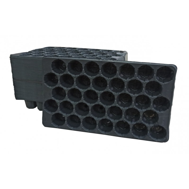 Tavite alveolare 35 celule rotunde, set 100 buc
