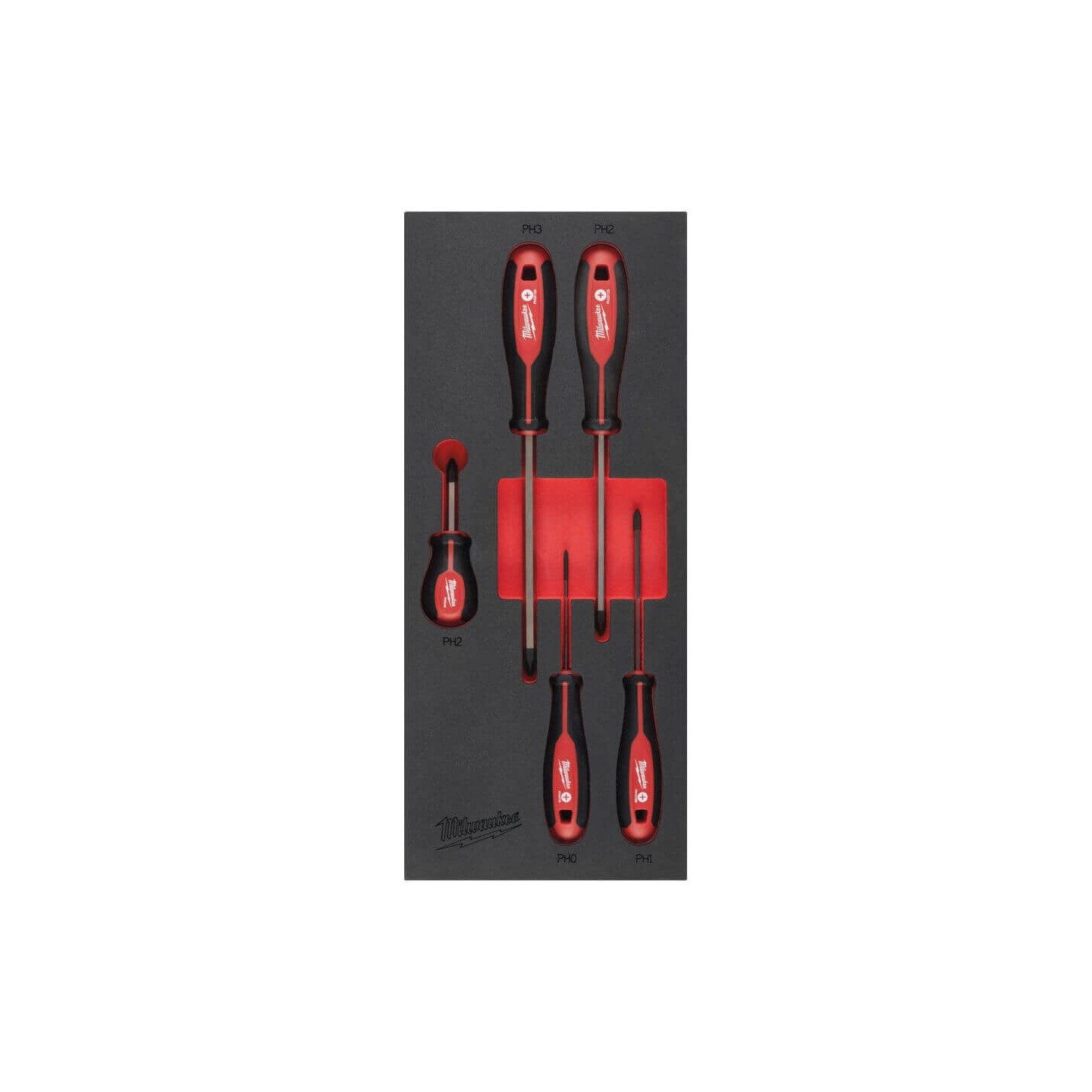 Set 5 Surubelnite Milwaukee TRI-LOBE Insertie Spuma