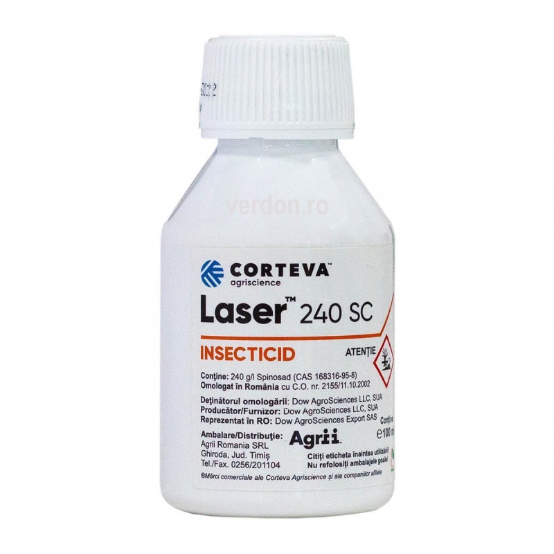 Insecticid LASER 240 SC, Corteva, 100 ml