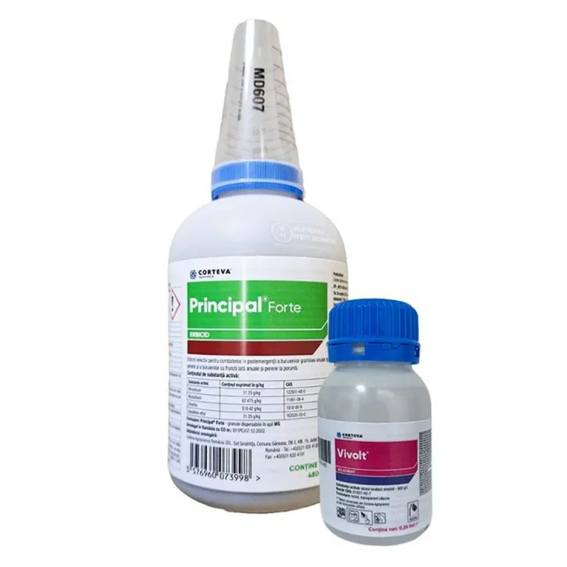 Erbicid Porumb PRINCIPAL FORTE 440 g + Adjuvant VIVOLT/TREND 250 ml
