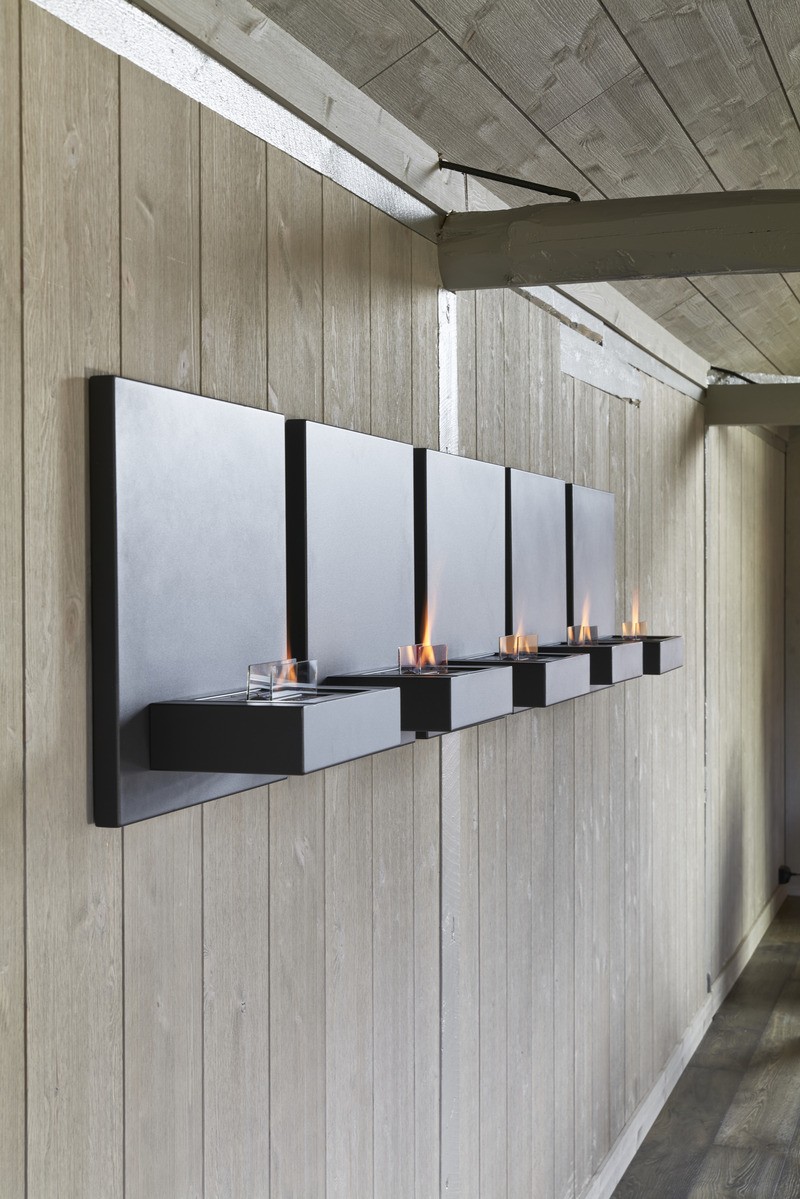 Semineu perete TenderFlame SQUARE 180