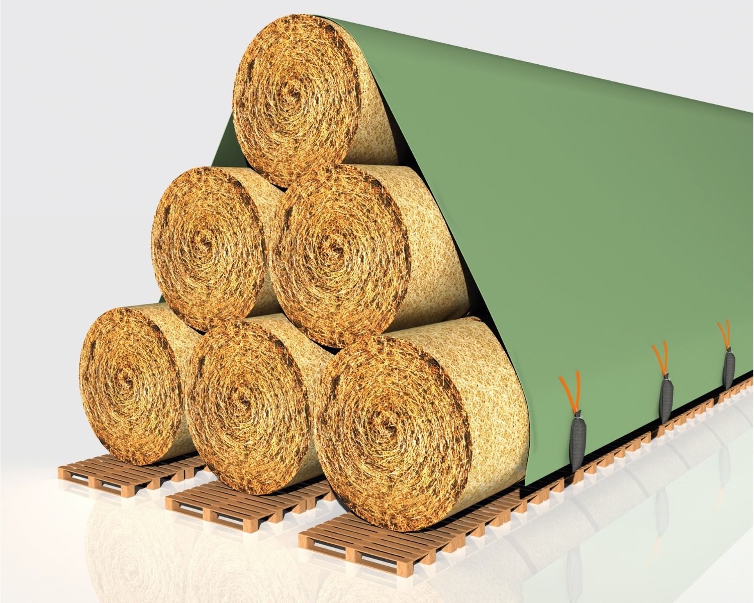 Prelata baloti BALE GUARD 12 x 25 m