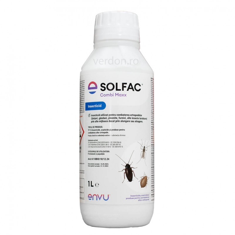 Insecticid SOLFAC COMBI MAXX, 1 litru, Envu