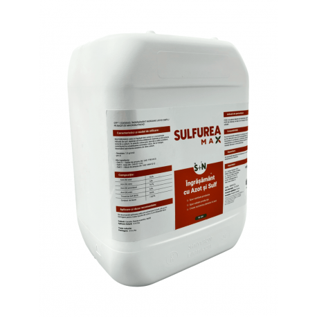 Ingrasamant cu sulf si azot SULFUREAMAX, 10 litri, Floare, Rapita, Cereale