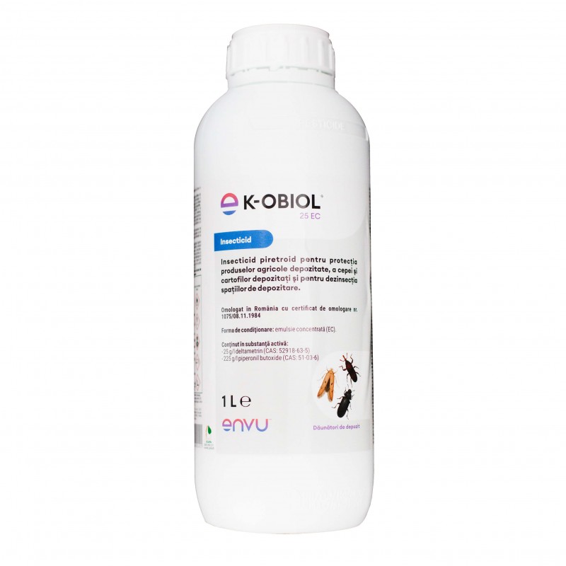 Insecticid K-OBIOL EC 25, Envu, Contact, 1 Litru