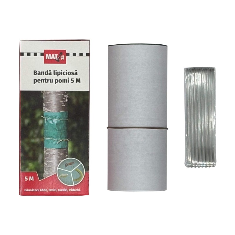 Banda lipicioasa pentru pomi MAT - 14 cm x 5 m