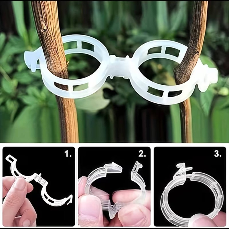 Clipsuri palisare rosii si alte legume 23 mm - punga 100 buc