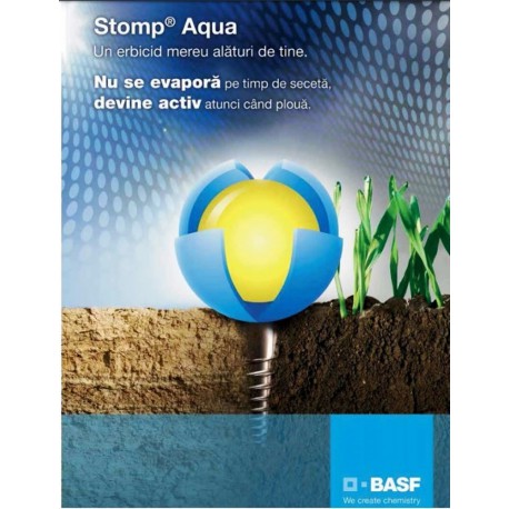 Erbicid STOMP AQUA, 200 ml, BASF, Preemergent