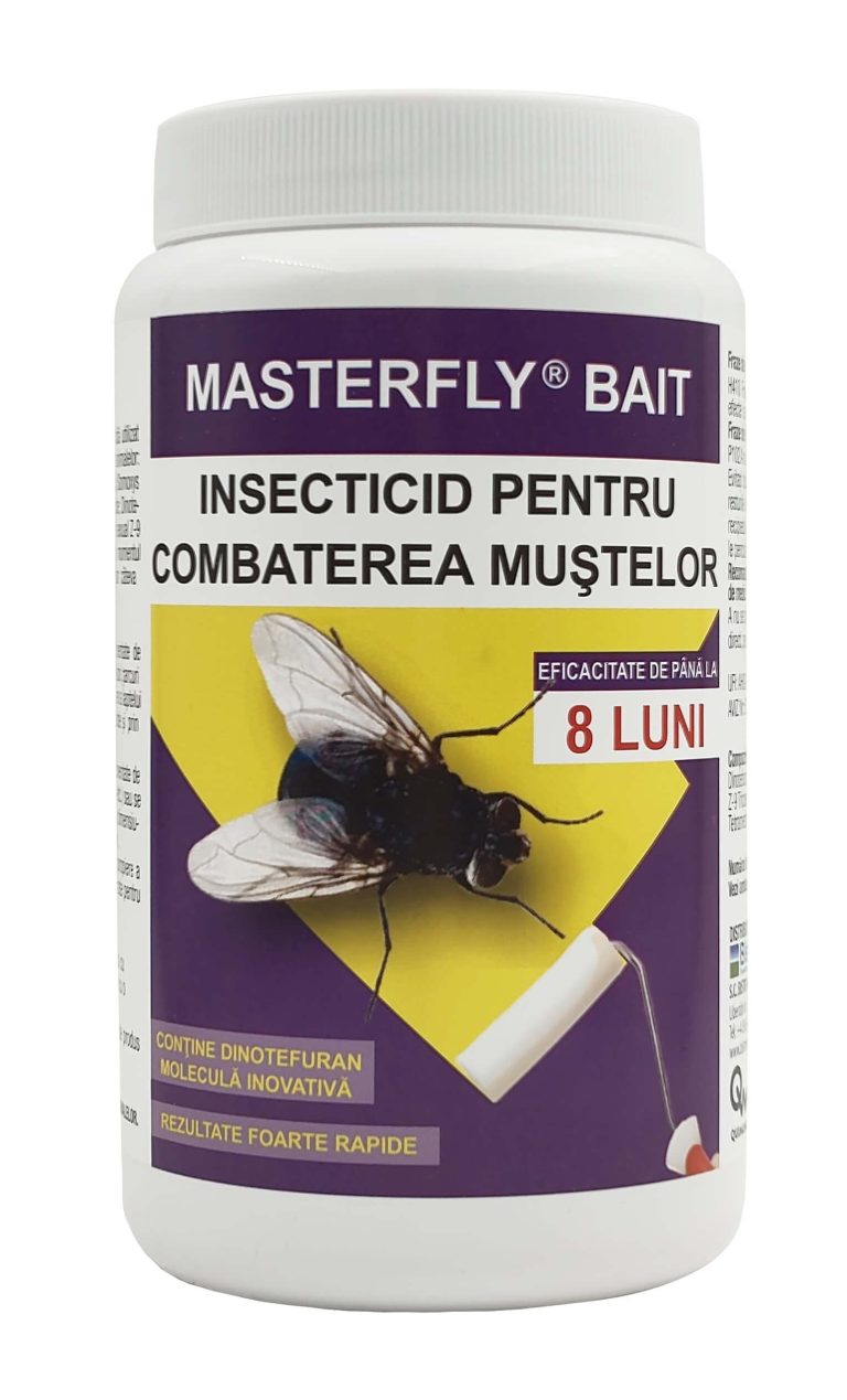 Cea mai eficientă soluție pentru muște: Insecticidele MASTERFLY BAIT și ...